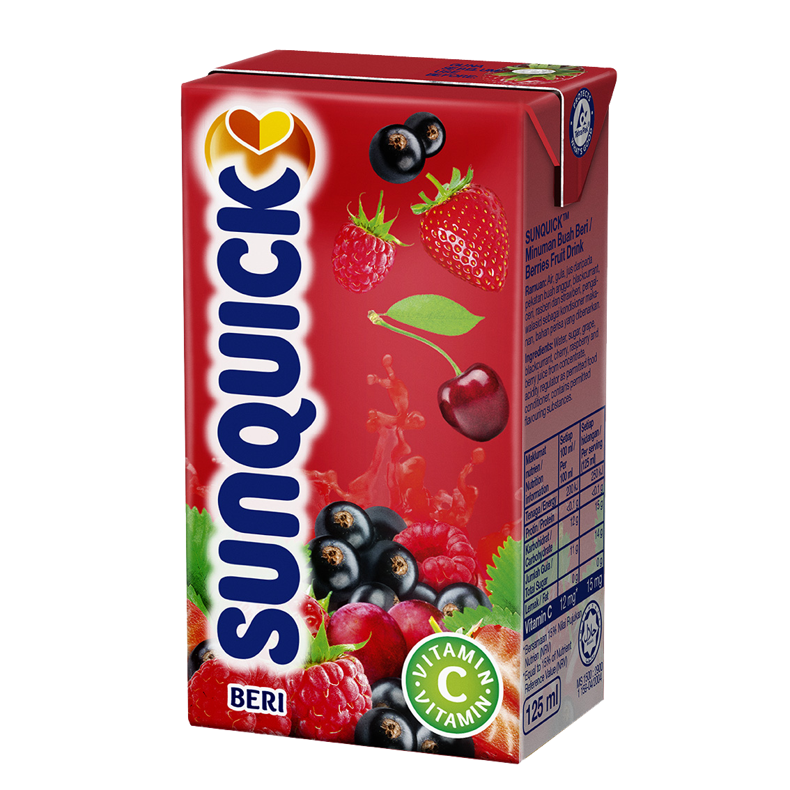 Sunquick RTD 儿童水果饮料 混合浆果